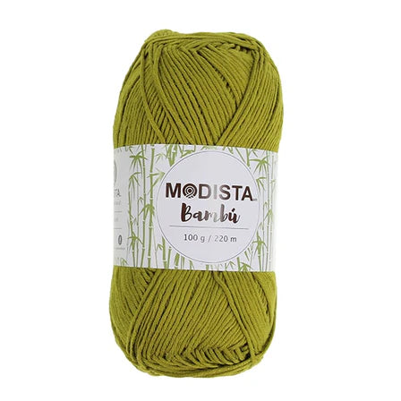 Modista Bambú Verde Oliva Nº357 – Tiempo de Tejer